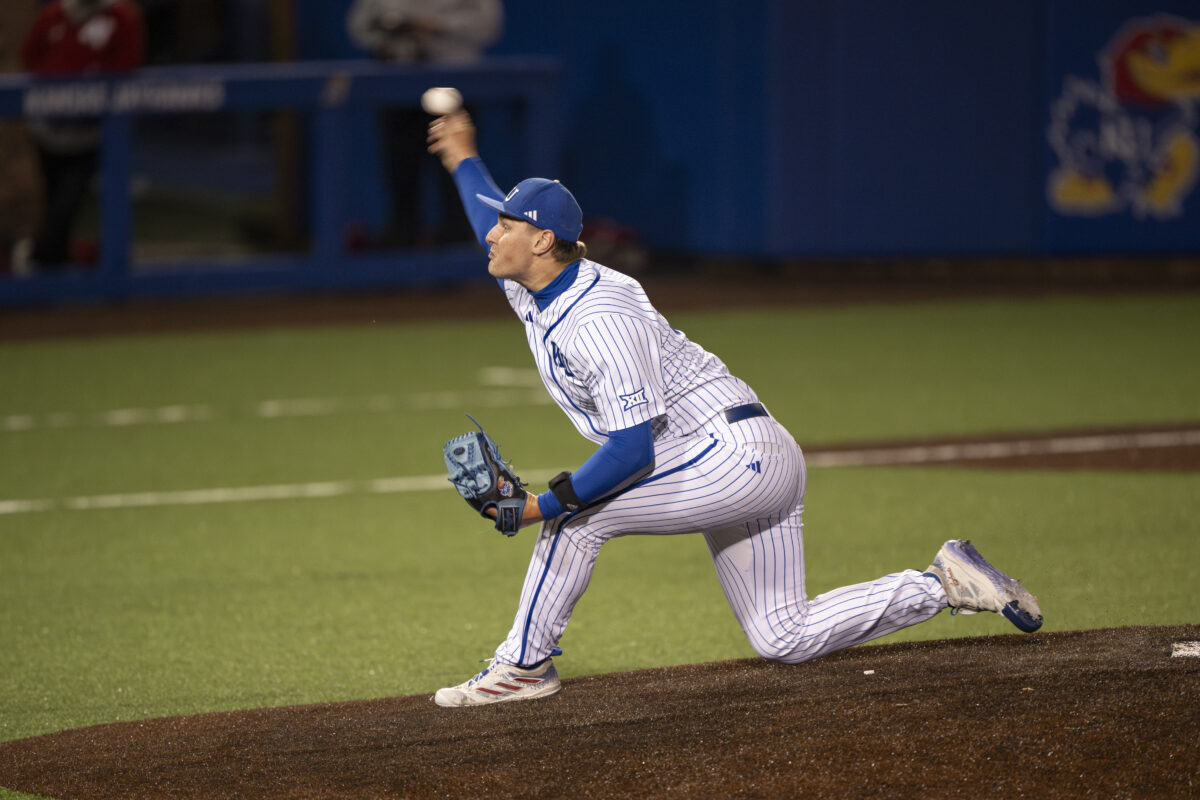 KU’s vision for hard-throwing Breckheimer is gradually coming to ...